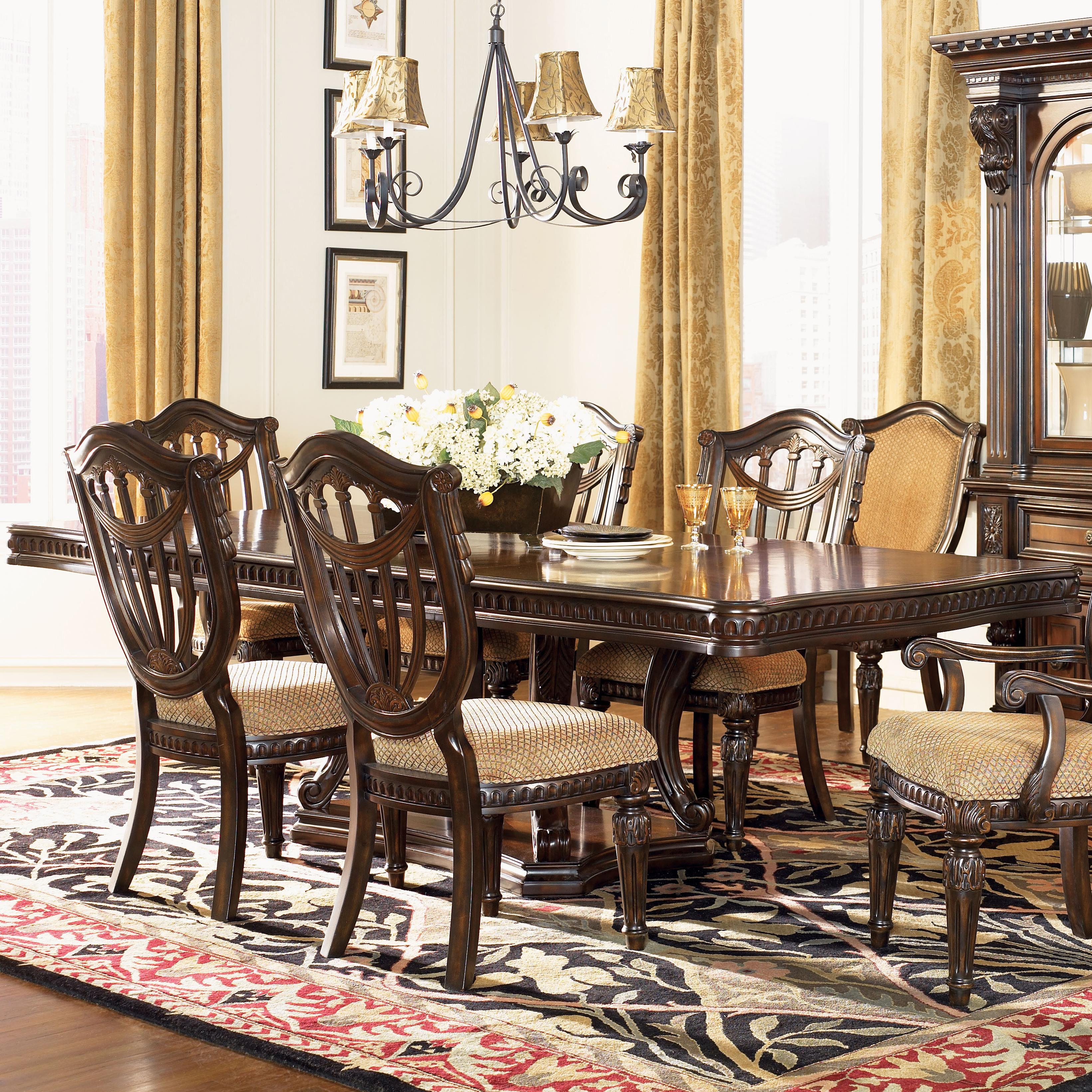 Fairmont Designs Grand Estates Double Pedestal Rectangular Dining Table Fairmont Designs Grand Estates Double Pedestal Rectangular Dining Table